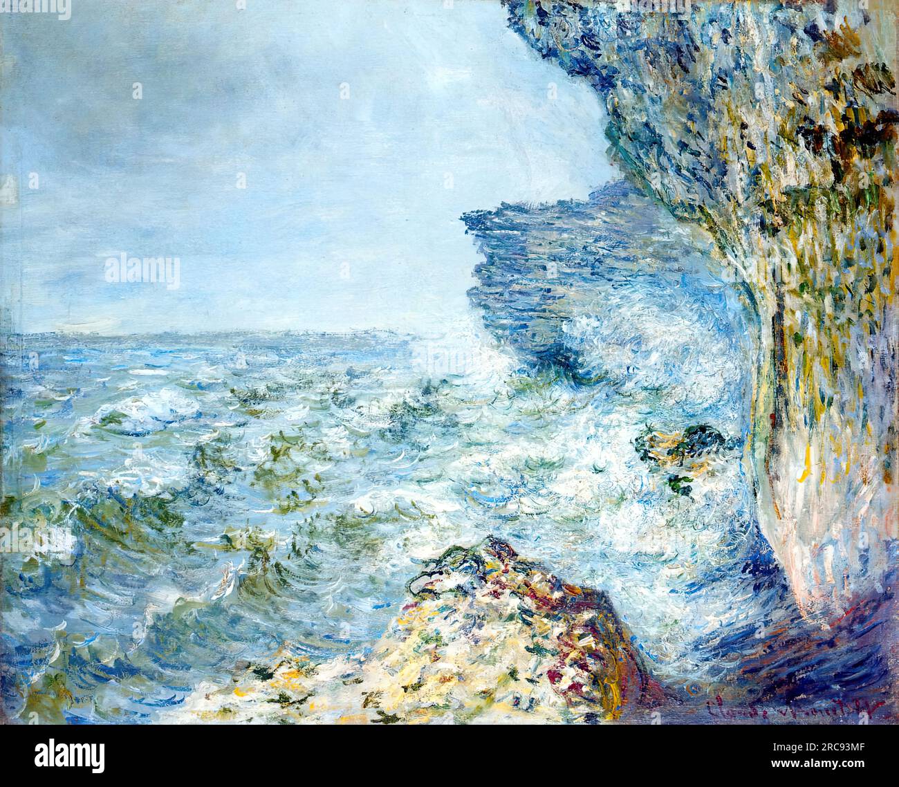 Monet sea hi-res stock photography and images - Alamy
