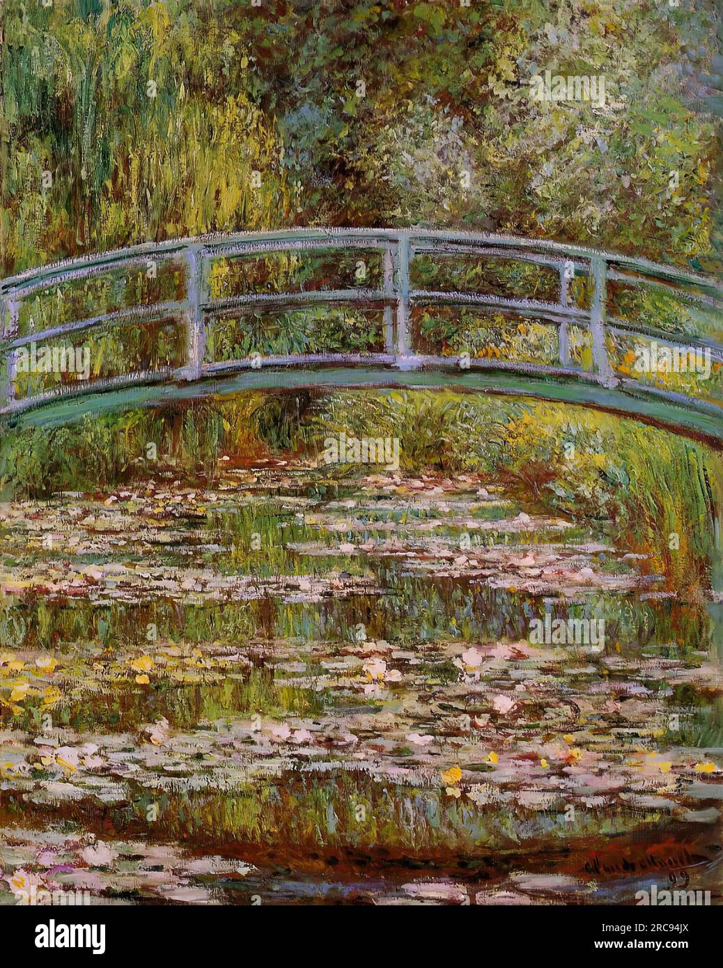 Claude Oscar Monet – The Japanese Bridge 1899 Stock Photo - Alamy