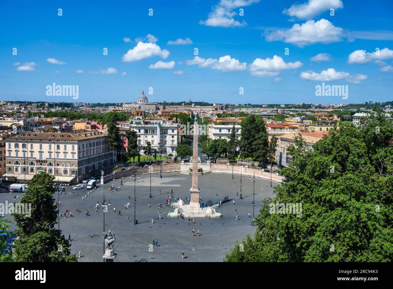 Terrazza del pincio rome hi-res stock photography and images - Alamy