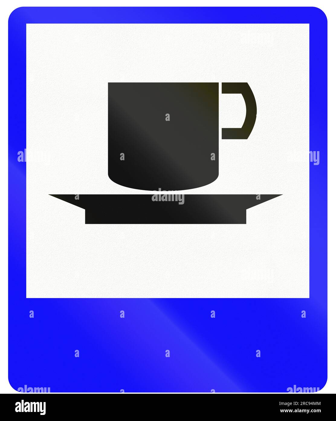 An Indonesian traffic sign - Motorway kiosk Stock Photo - Alamy