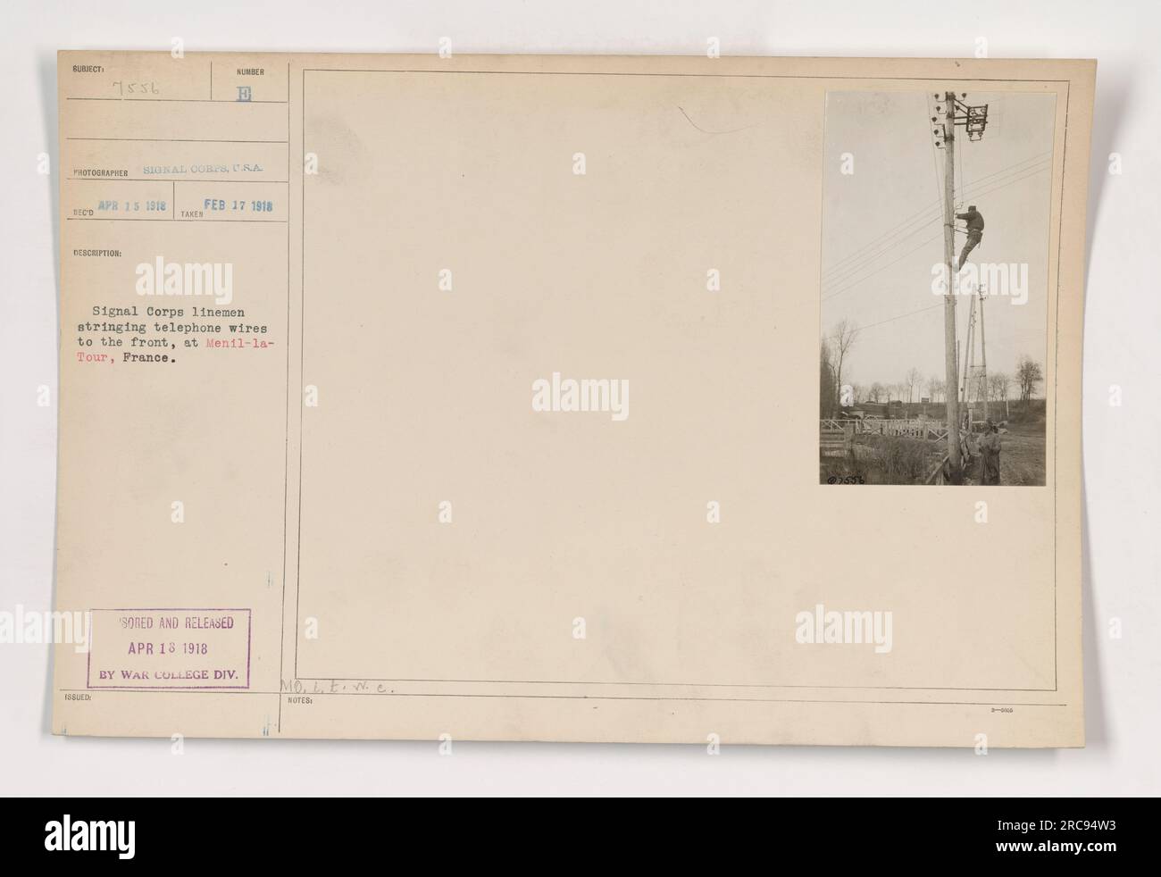 Members of the Second Field Service Signal Battalion are seen in this ...