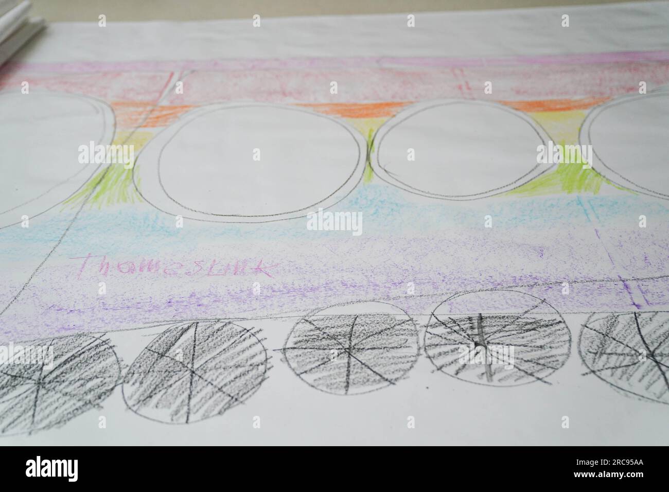 A drawing by Harvey Price, and ten of his friends from the residential ...