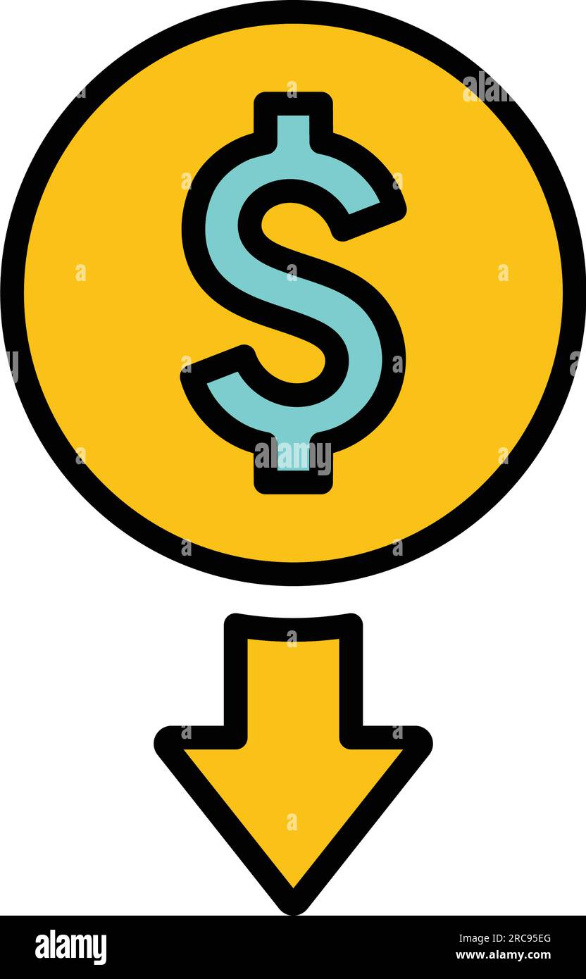 Cost icon. Striking design ideal for web, print files, online design ...