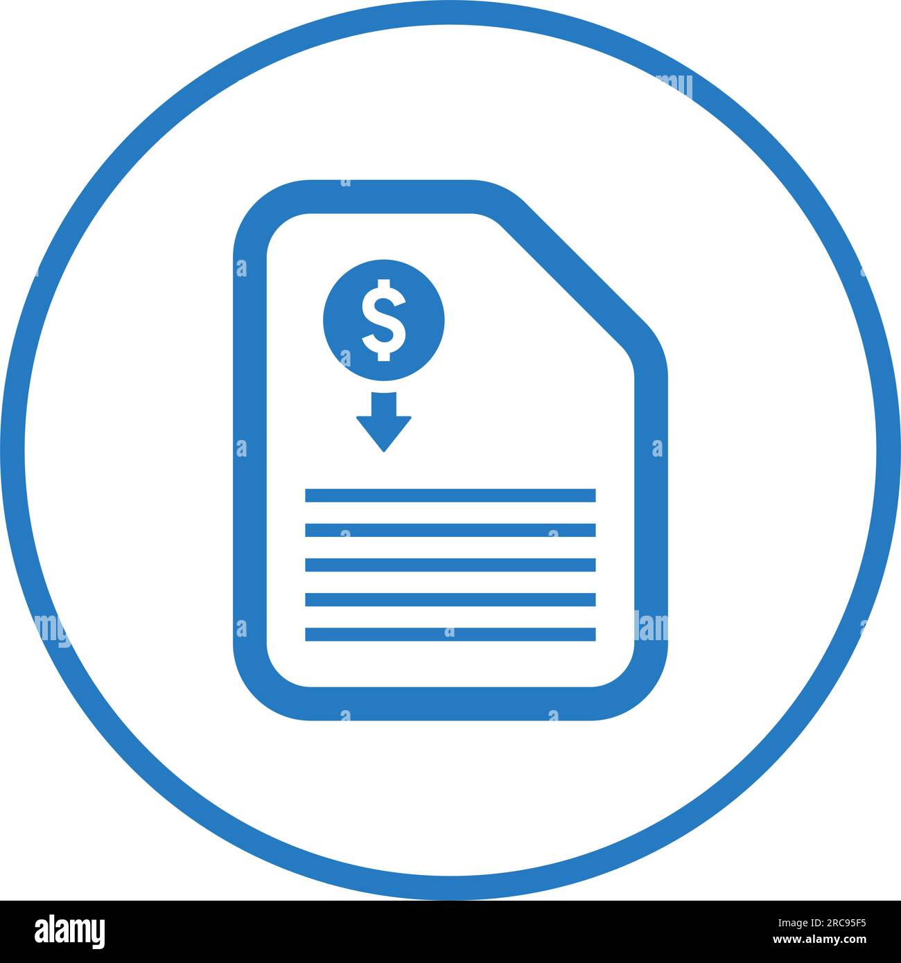 Cost Statement icon. Gorgeous design suitable for web, print media ...