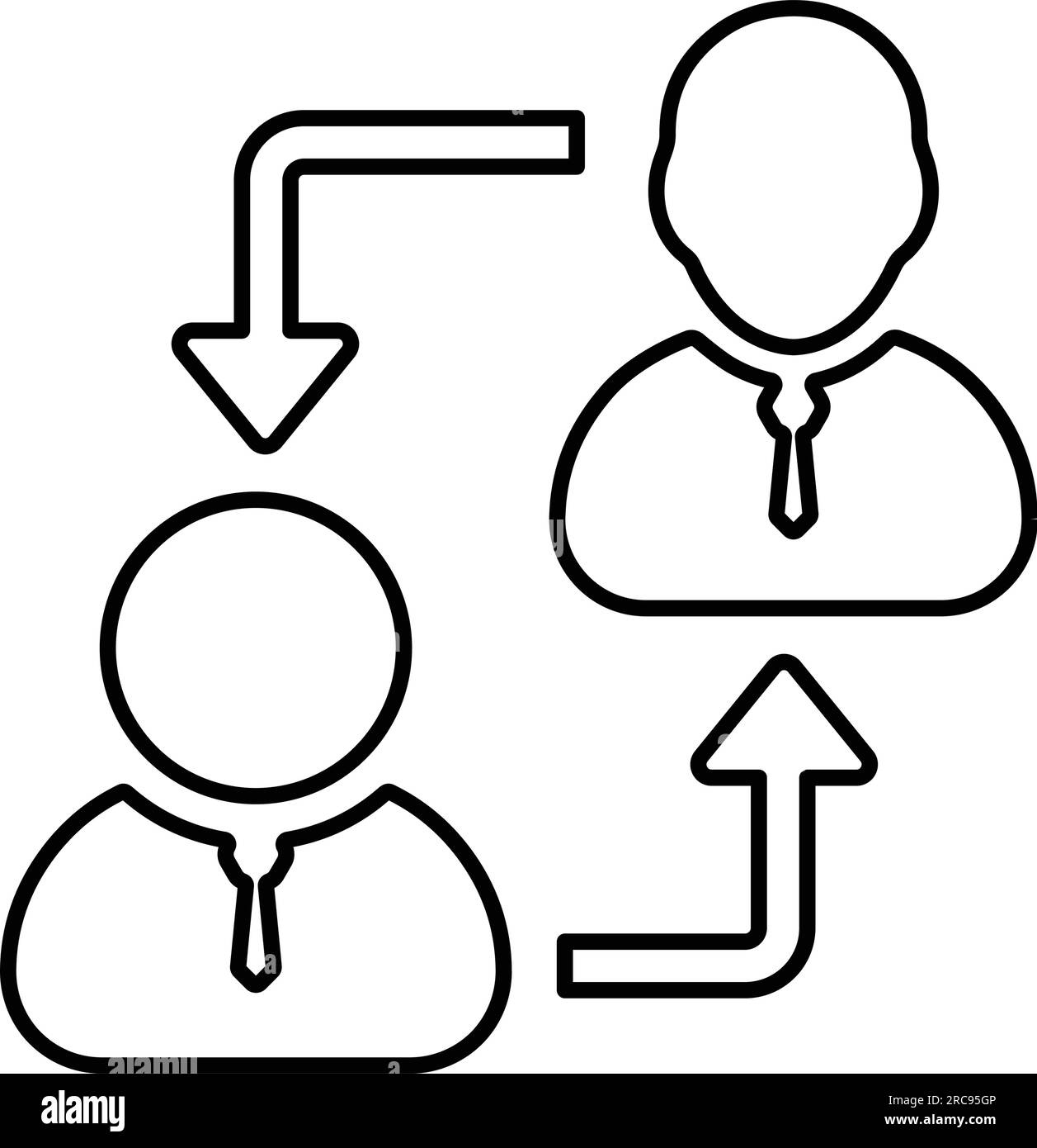 Employee Change icon. Gorgeous design suitable for web, print media ...