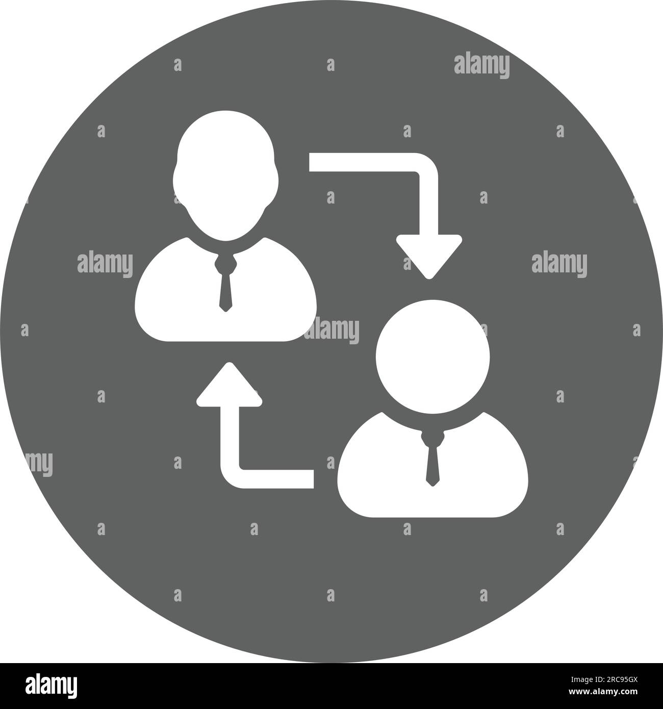 Employee Change icon. Gorgeous design suitable for web, print media ...