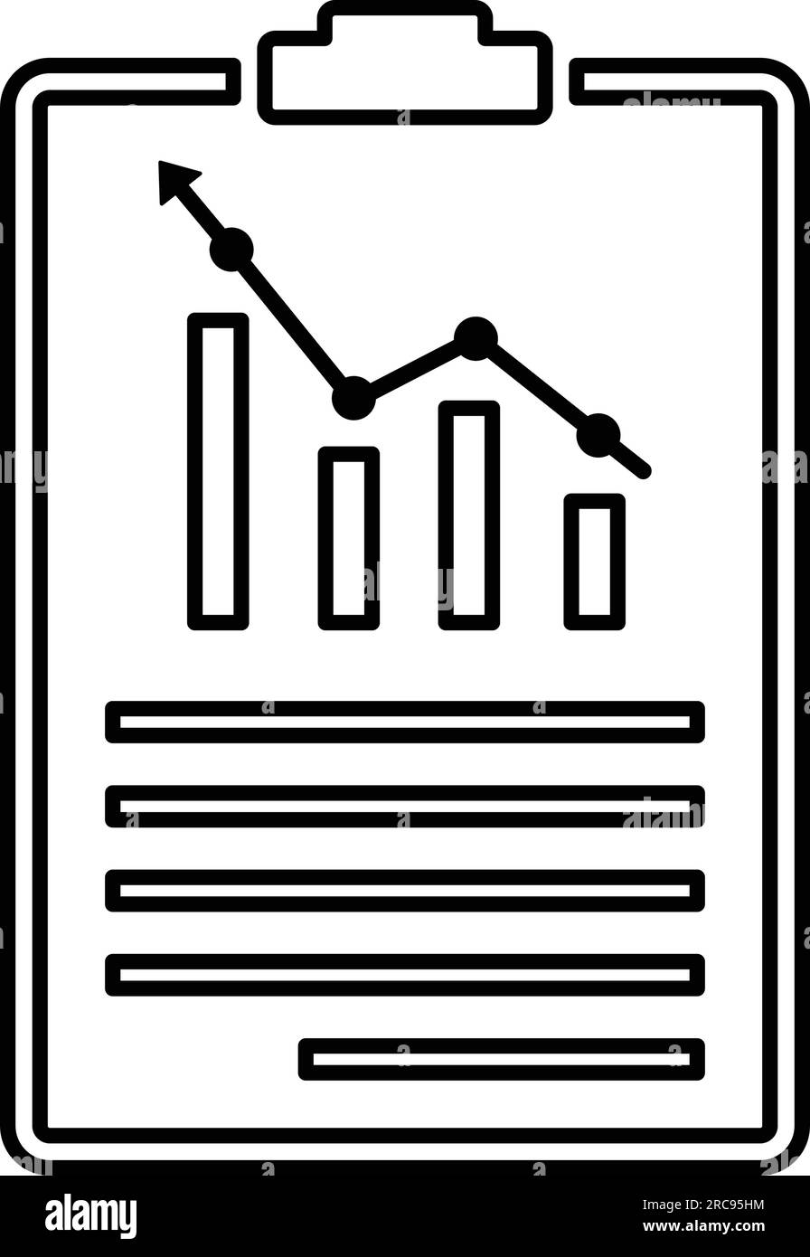 Graphical analysis vector vectors Cut Out Stock Images & Pictures - Alamy