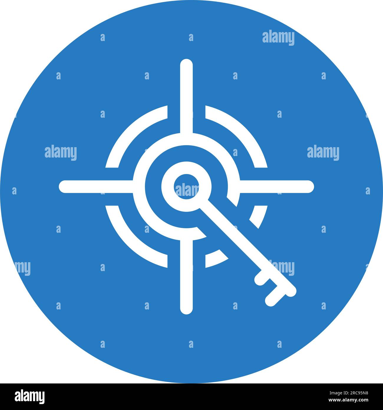 Key Target icon. Stunning design suitable for web, print media, online ...