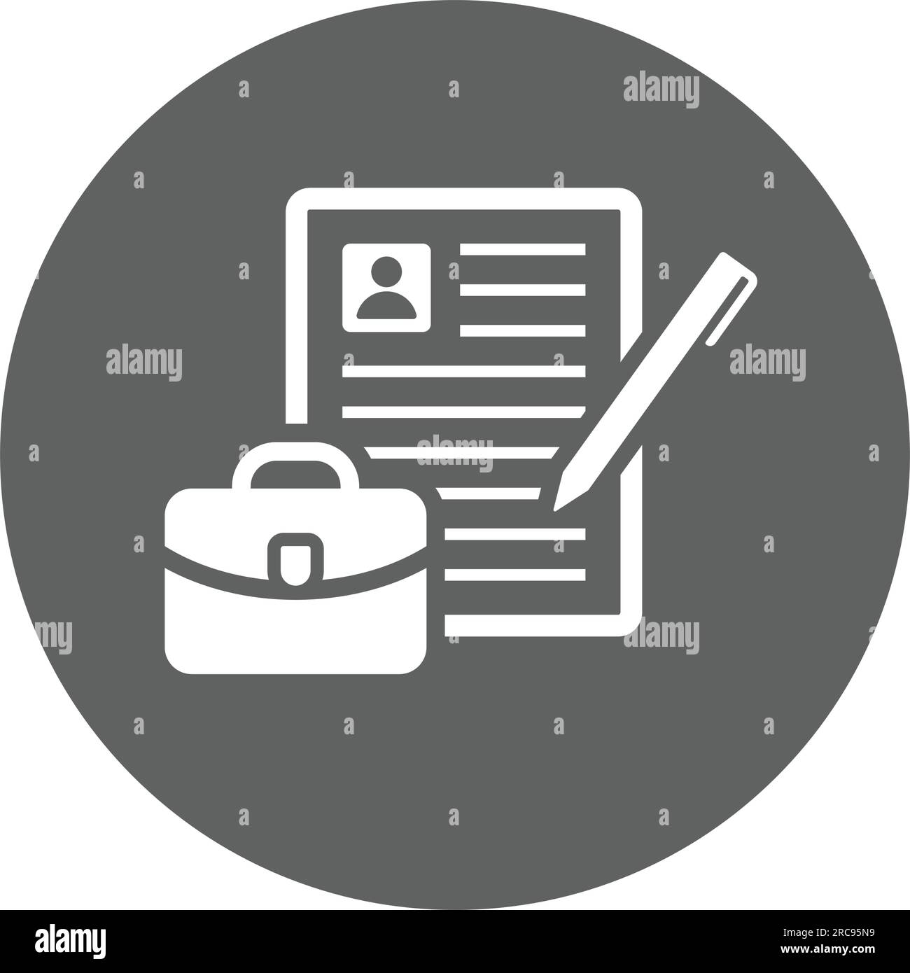 Writing cv icon. Gorgeous design suitable for web, print media, online ...