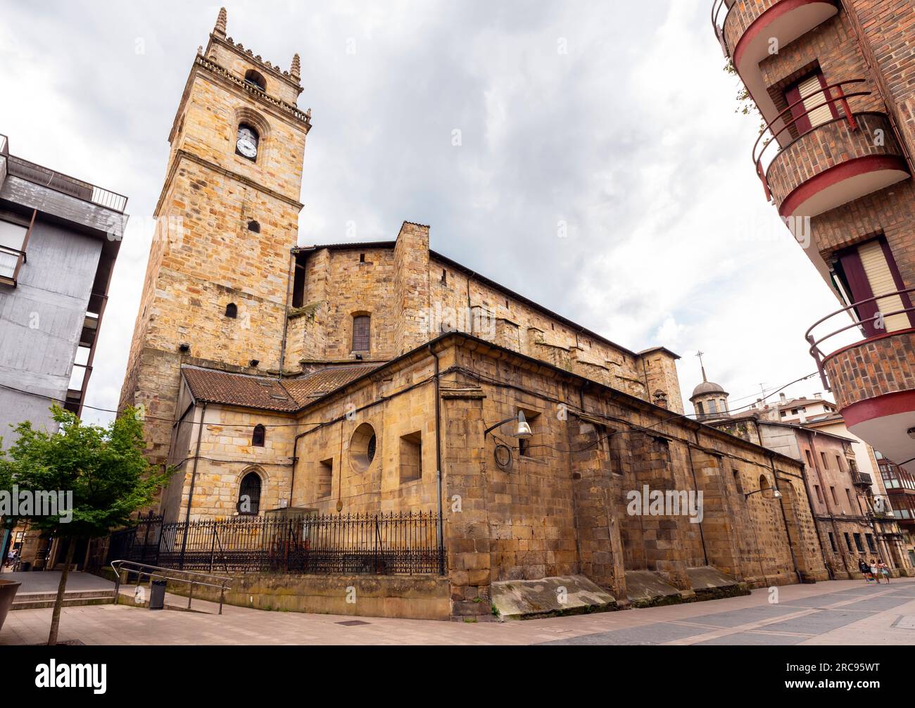 The Basilica of Santa Maria of Uribarri (Andra Mari), Durango, Tariba ...