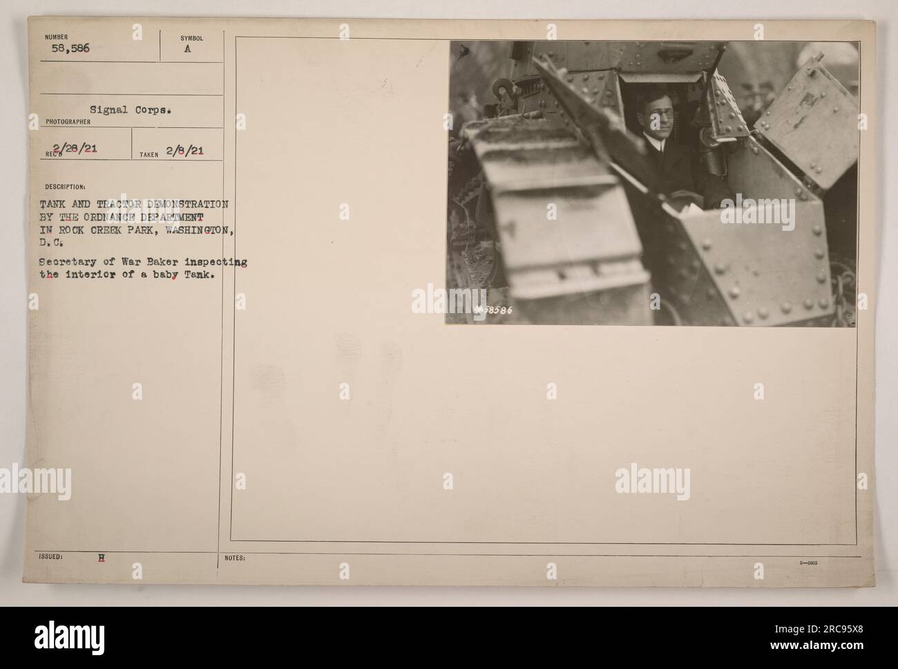 Baby tank inspection hi-res stock photography and images - Alamy