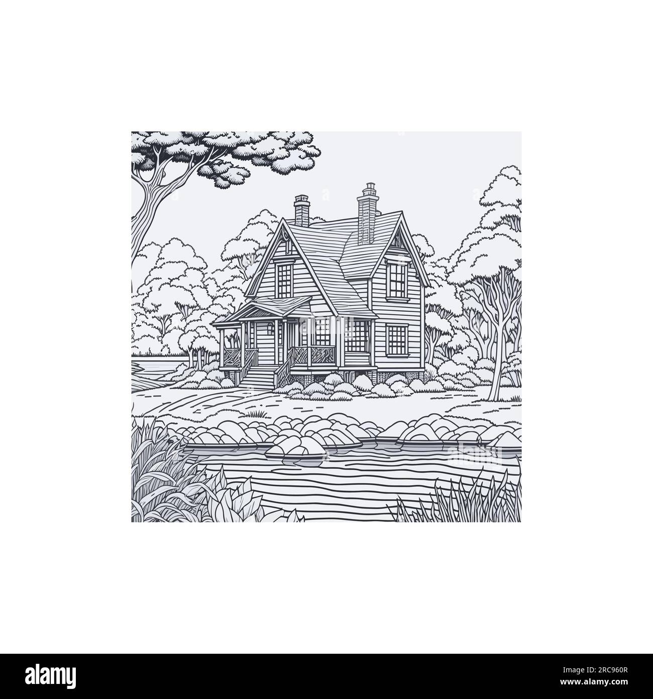 Summer coloring pages hi-res stock photography and images - Alamy