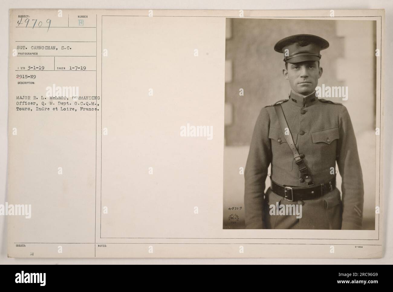 Sergeant carno chan hi-res stock photography and images - Alamy