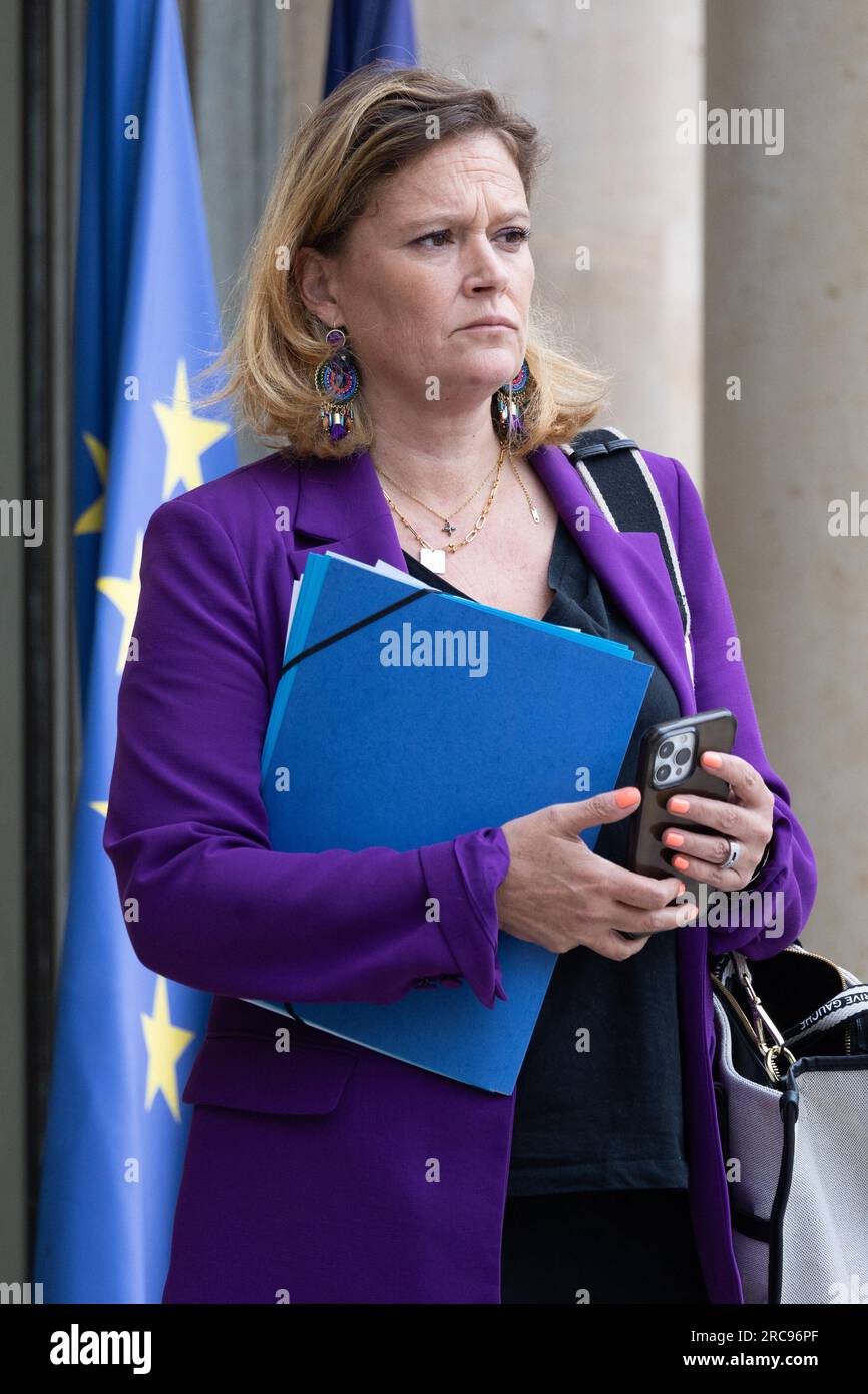 Paris, France. 13th July, 2023. French Minister Delegate for Small and ...