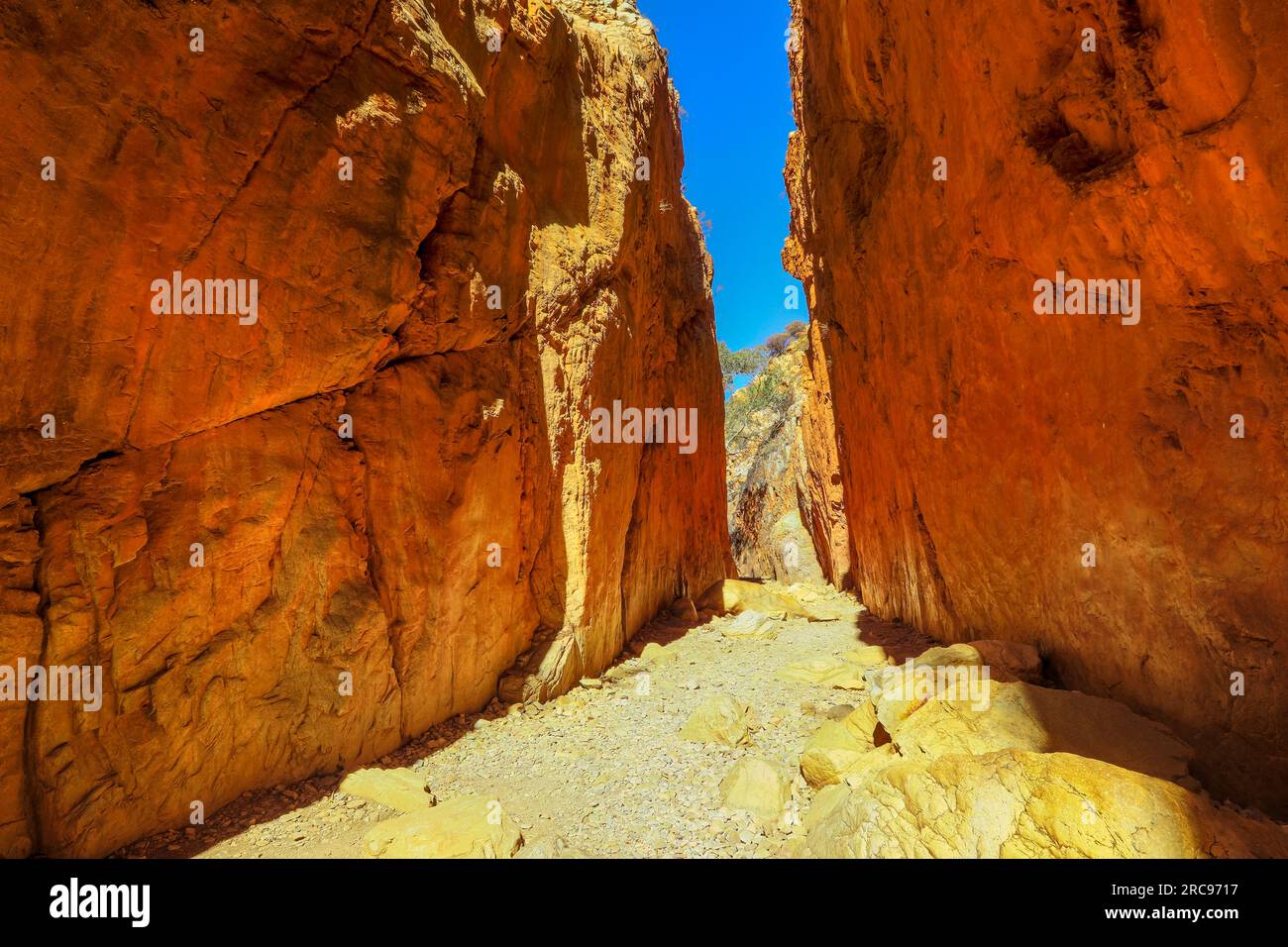 An iconic landmark in Central Australia: Standley Chasm in West ...