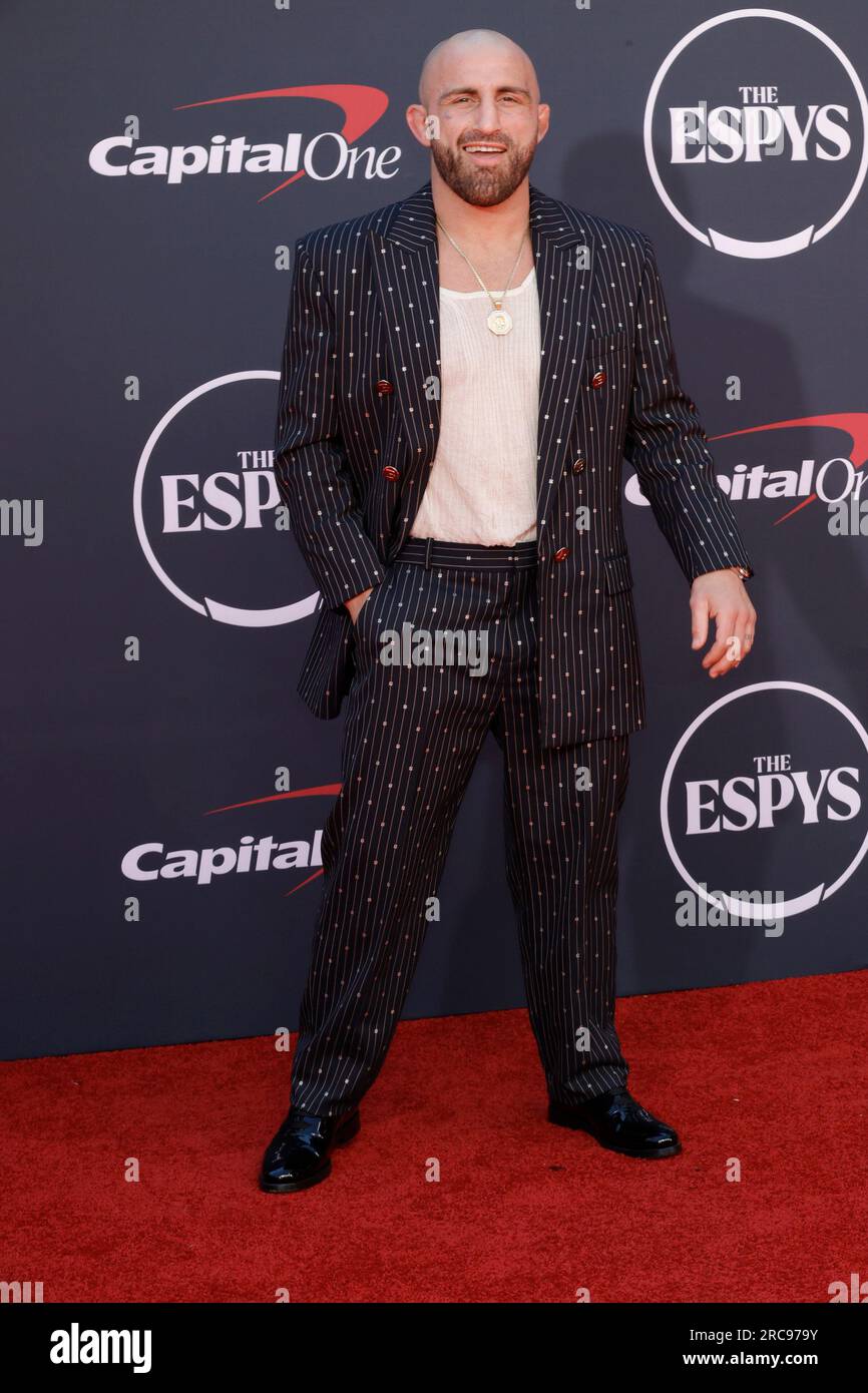Hollywood, Ca. 12th July, 2023. Alexander Volkanovski at the 2023 ESPYS ...