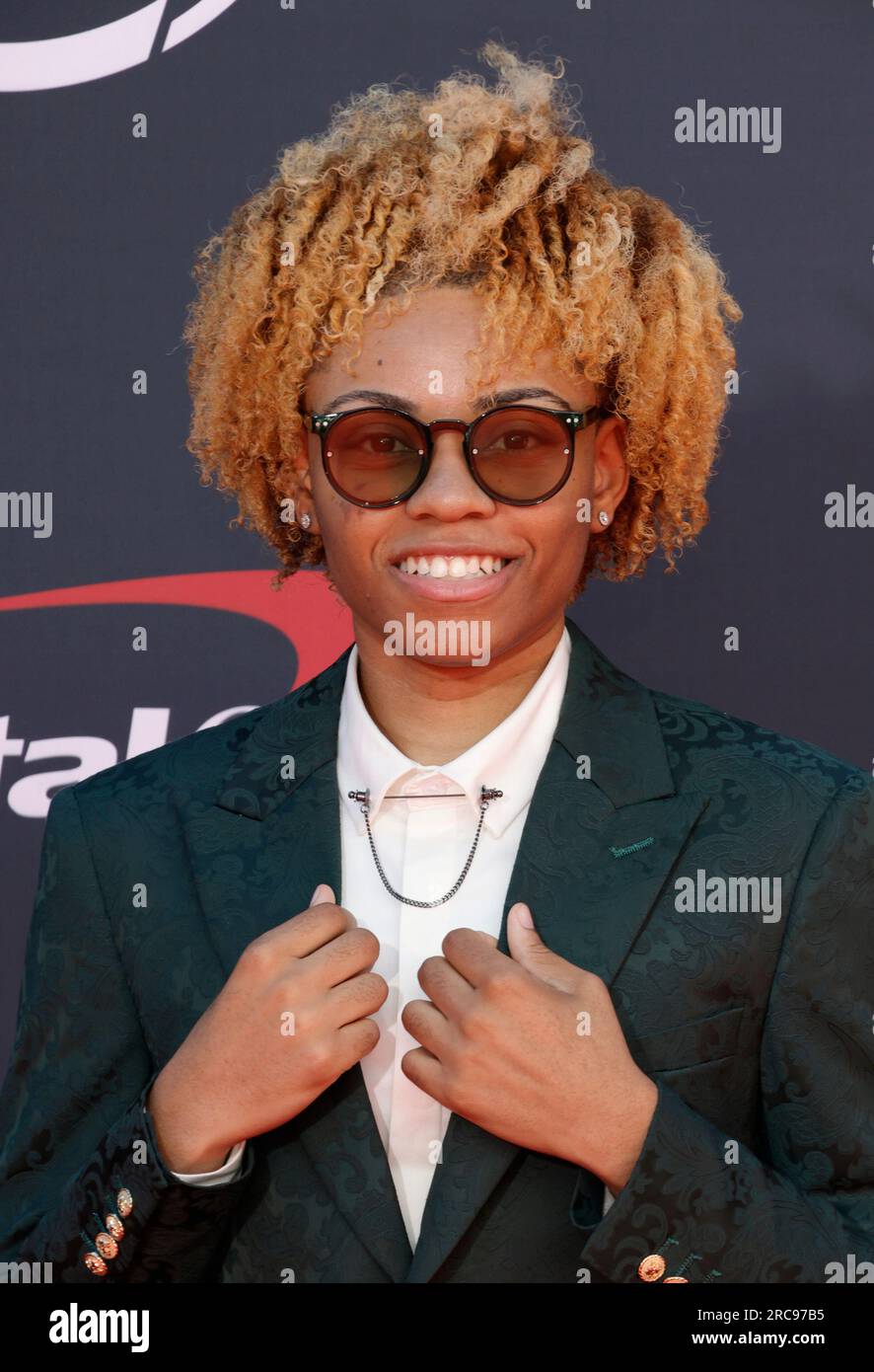 Hollywood, Ca. 12th July, 2023. Jasmine Carson at the 2023 ESPYS at the ...
