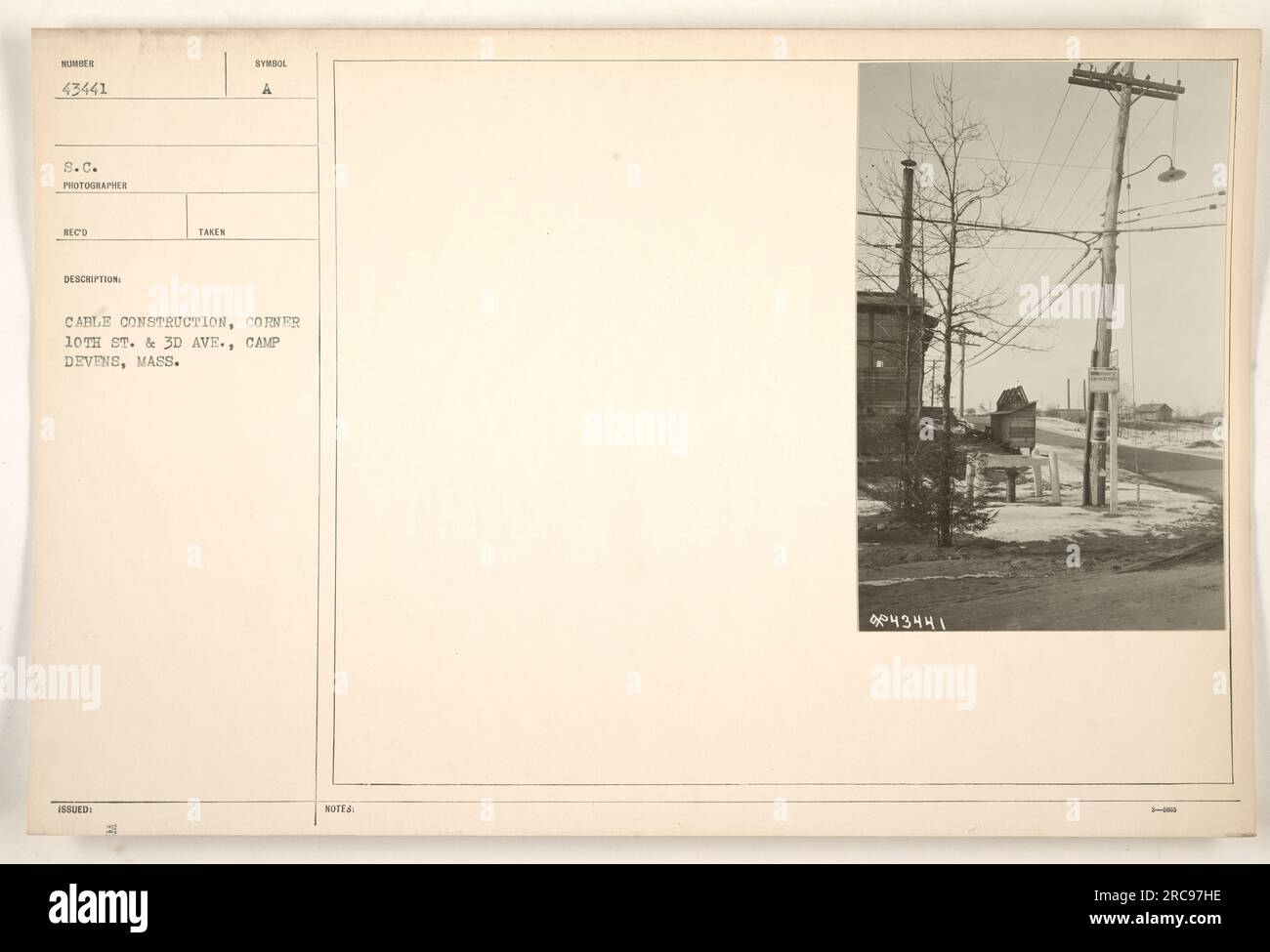 Construction equipment during ww1 hi-res stock photography and images ...