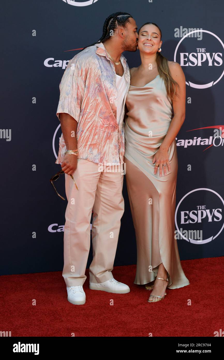 Hollywood, Ca. 12th July, 2023. Eric Kendricks, Ally Courtnall at the ...