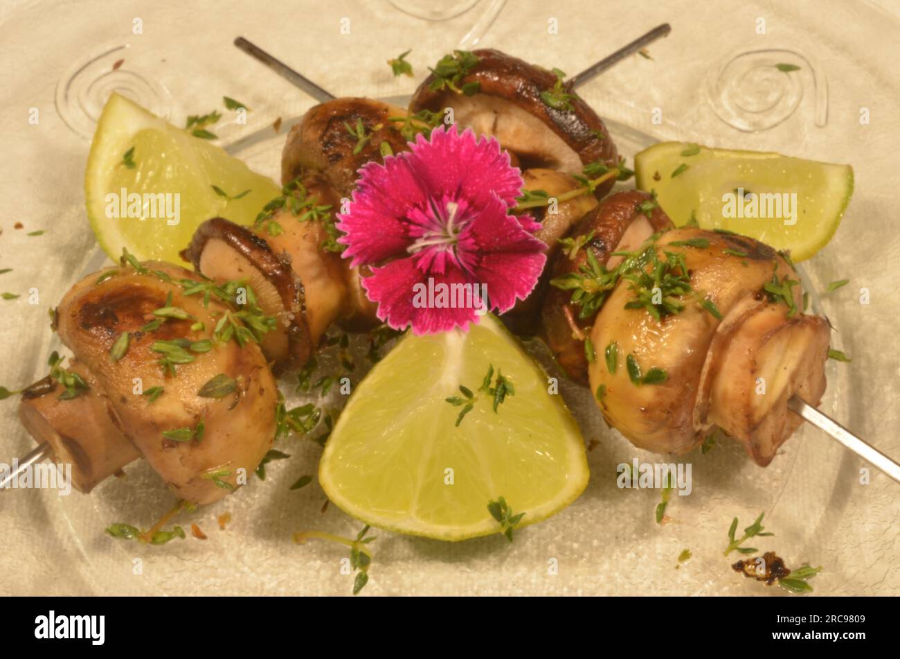 Mushroom Skewers It Is Not Known Who Invented This Wonder But Surely This Person Deserves An