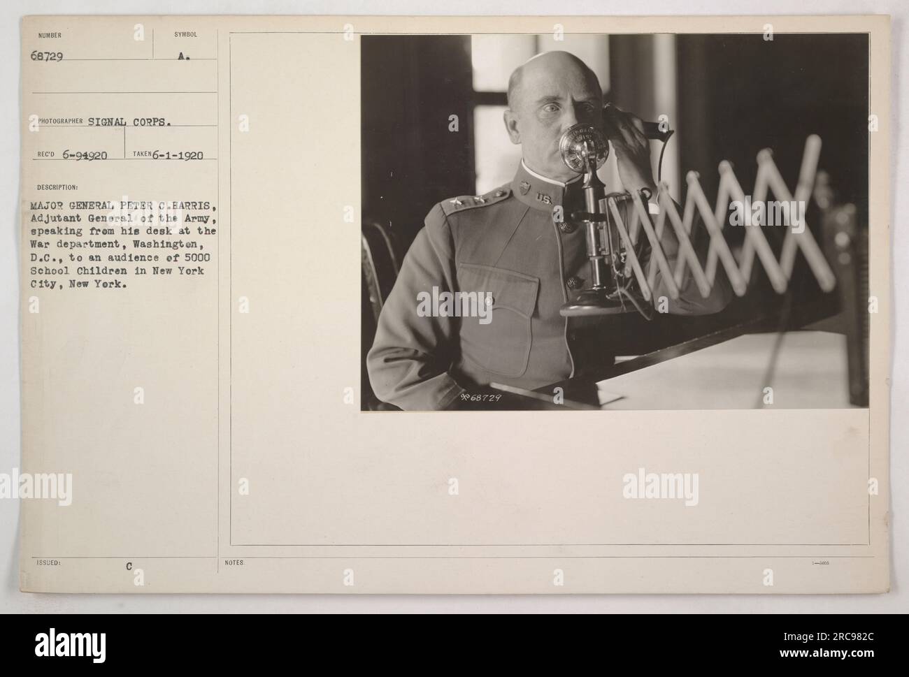 Adjutant general corps hi-res stock photography and images - Alamy