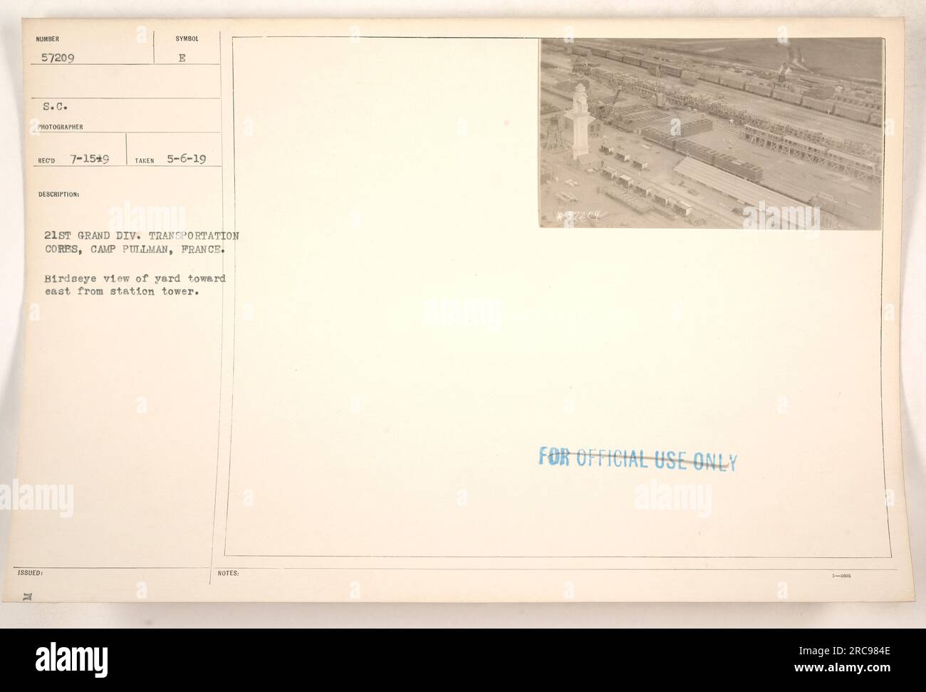 Aerial photograph from 5-6-19 showcasing the 21st Grand Div ...