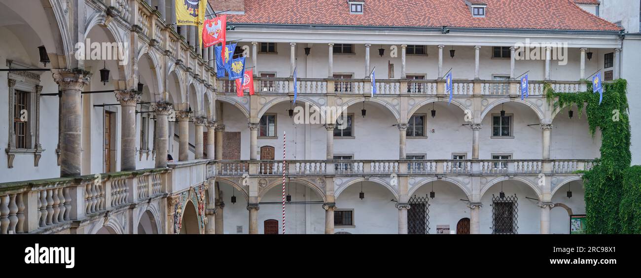 Brzeg Opole Silesia Poland Renaissance residence of silesian Piast ...