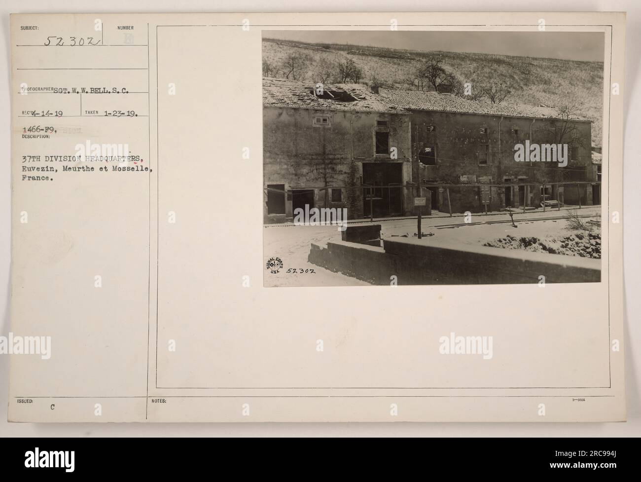 Headquarters of 37th division hi-res stock photography and images - Alamy