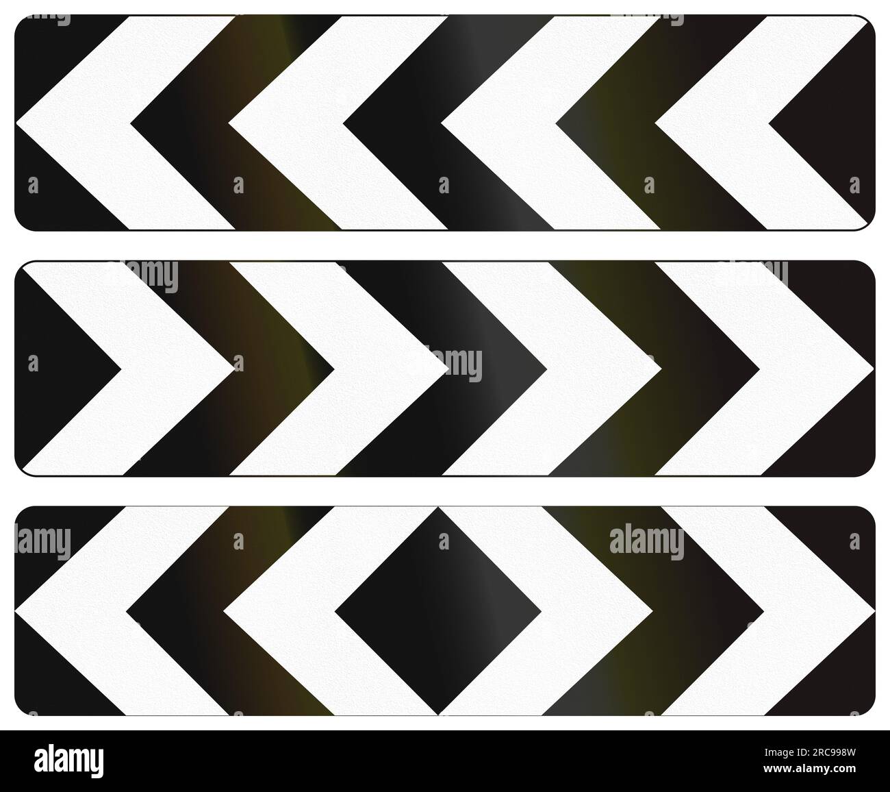 Official Australian texture to be placed on guide signs - Left curve ...