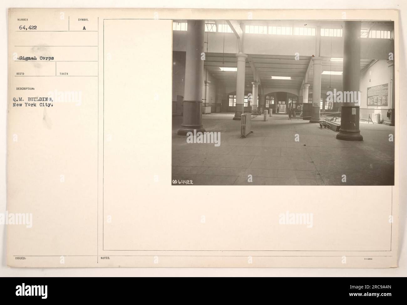 Soldiers gathering outside the Q.M. building in New York City. This ...