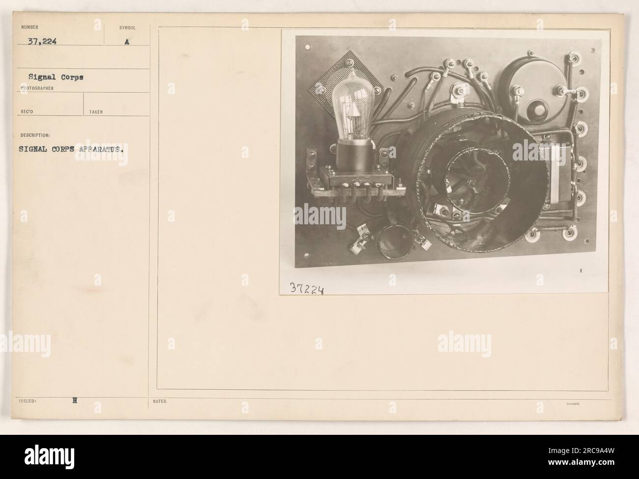 Signal Corps photographer RECO 18SUEDI captures a signal corps ...