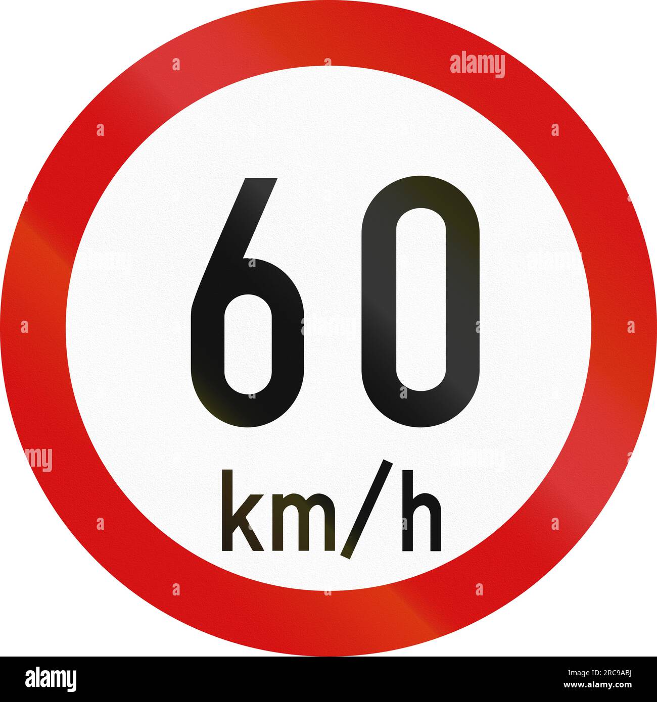 Irish road speed limit sign hi-res stock photography and images - Alamy