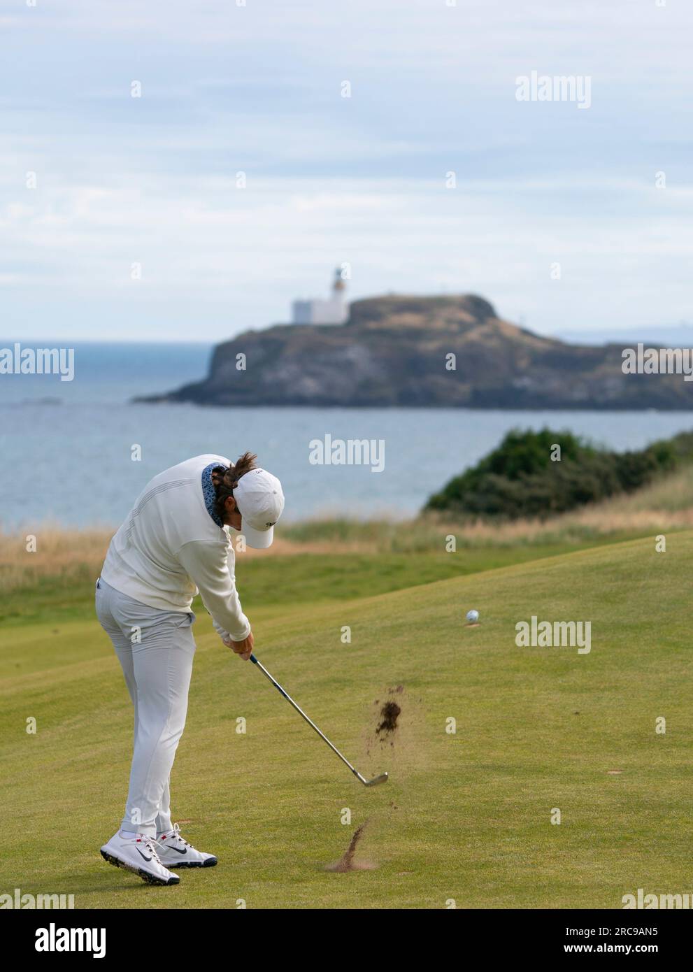 North Berwick, East Lothian, Scotland, UK. 13th July 2023. Tommy ...