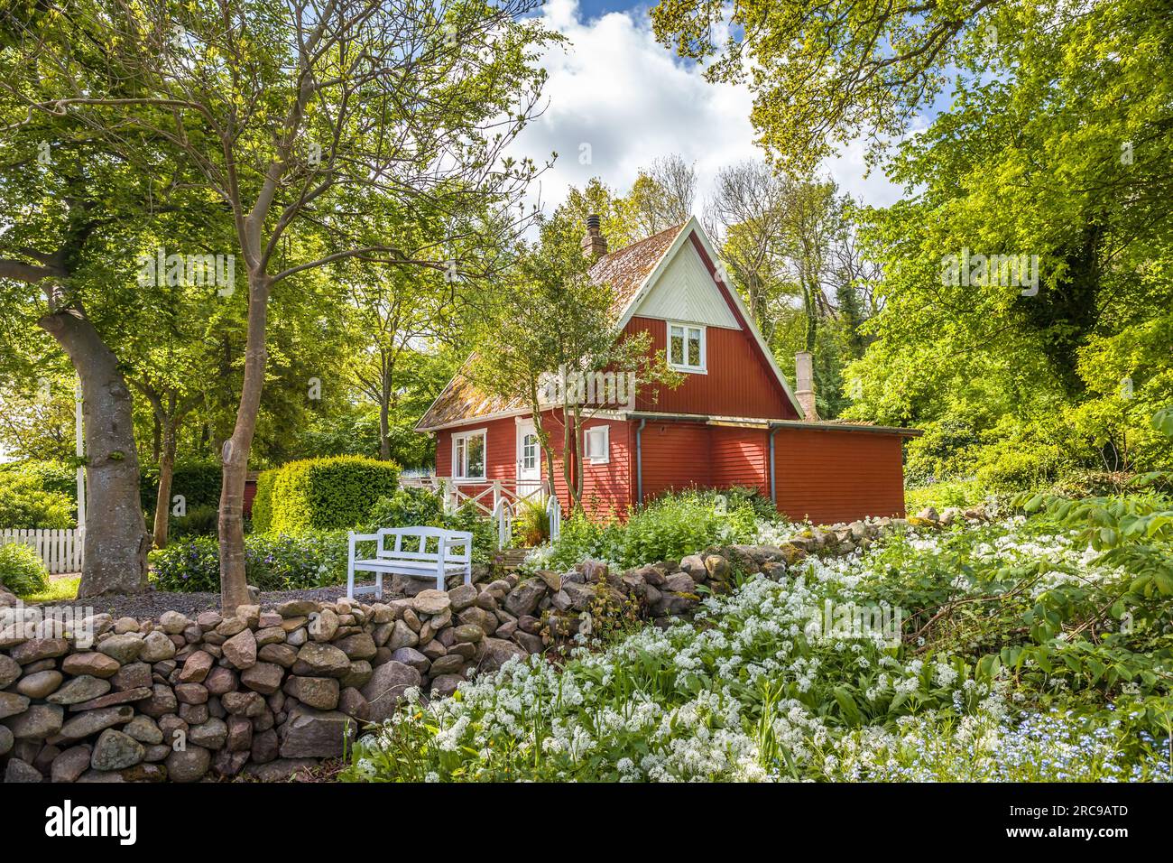 geography / travel, Denmark, Bornholm, summer house idyll on Bornholm ...