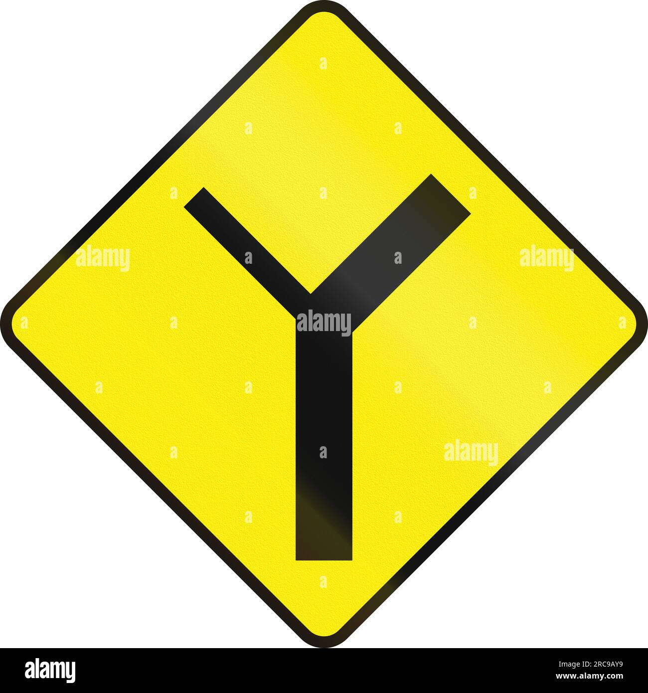 Y Intersection Sign
