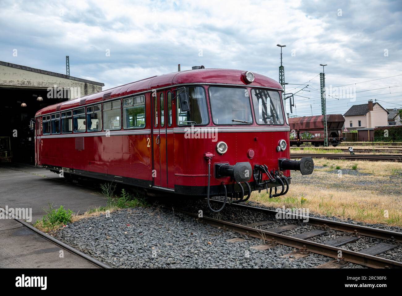 Old abandoned railway station. germany hi-res stock photography and ...