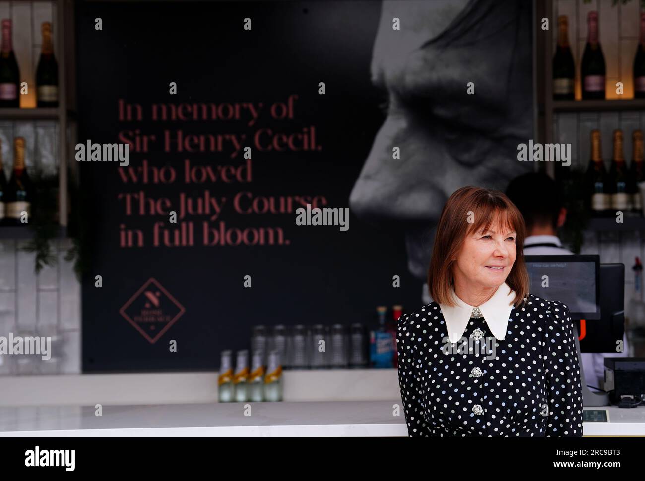 Lady Jane Cecil after opening the Rose Terrace in memory of Sir Henry ...