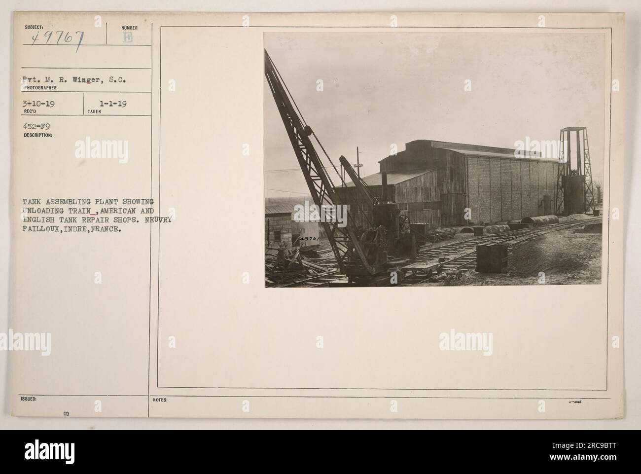 English tank repair shop hi-res stock photography and images - Alamy