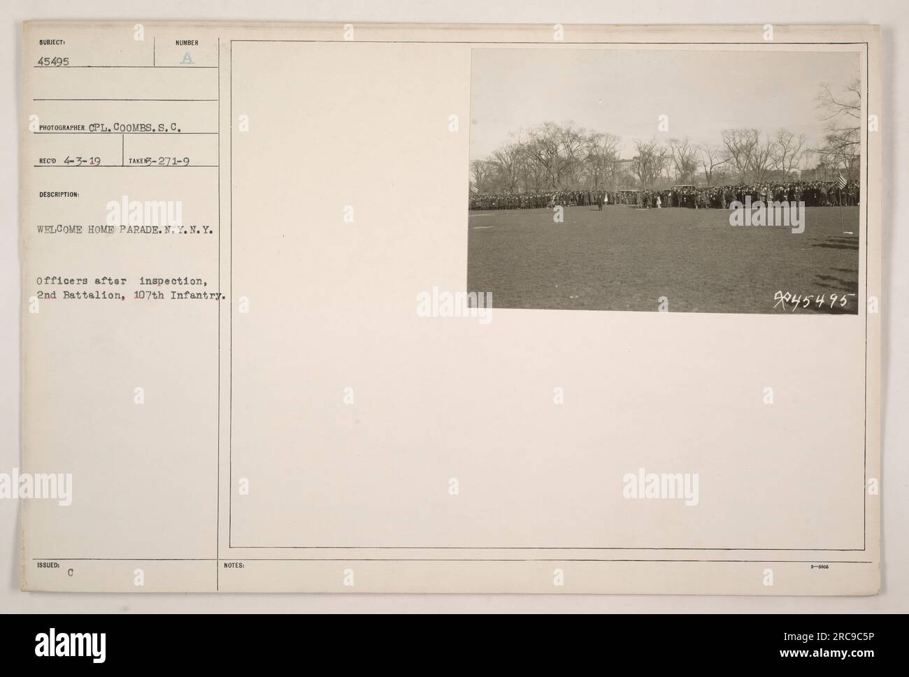 2nd battalion 107th infantry hi-res stock photography and images - Alamy