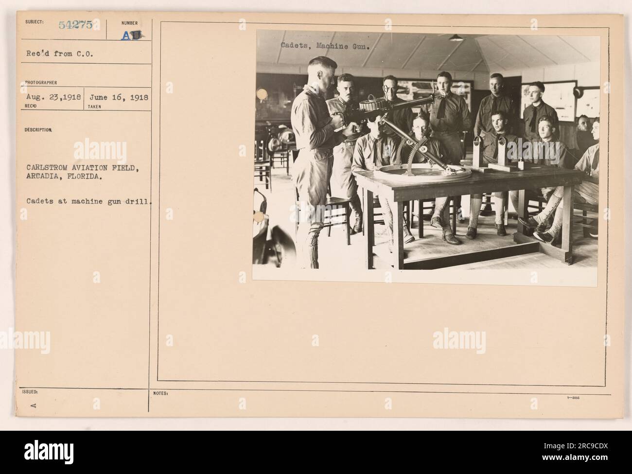 Cadets at Carlstrom Aviation Field in Arcadia, Florida, are seen ...
