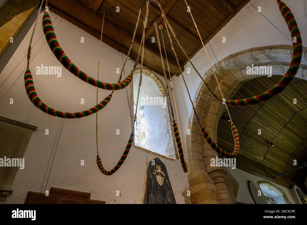 Bell ropes hi-res stock photography and images - Alamy