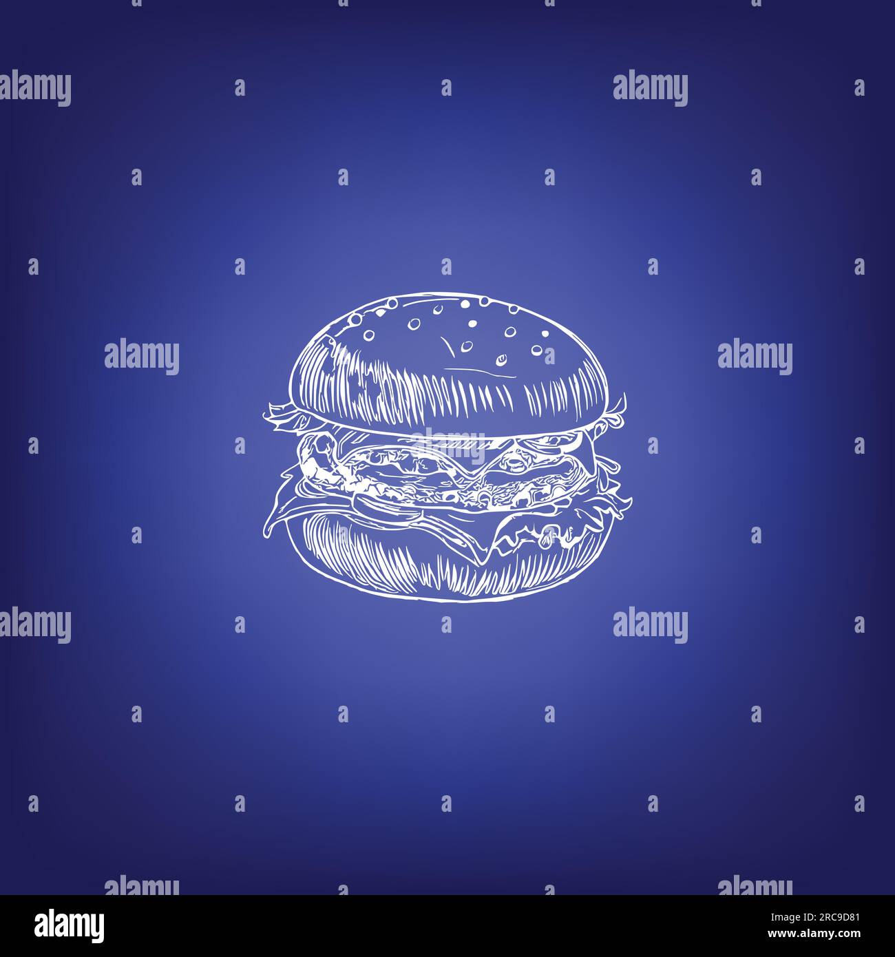 Big family meal vector hi-res stock photography and images - Alamy