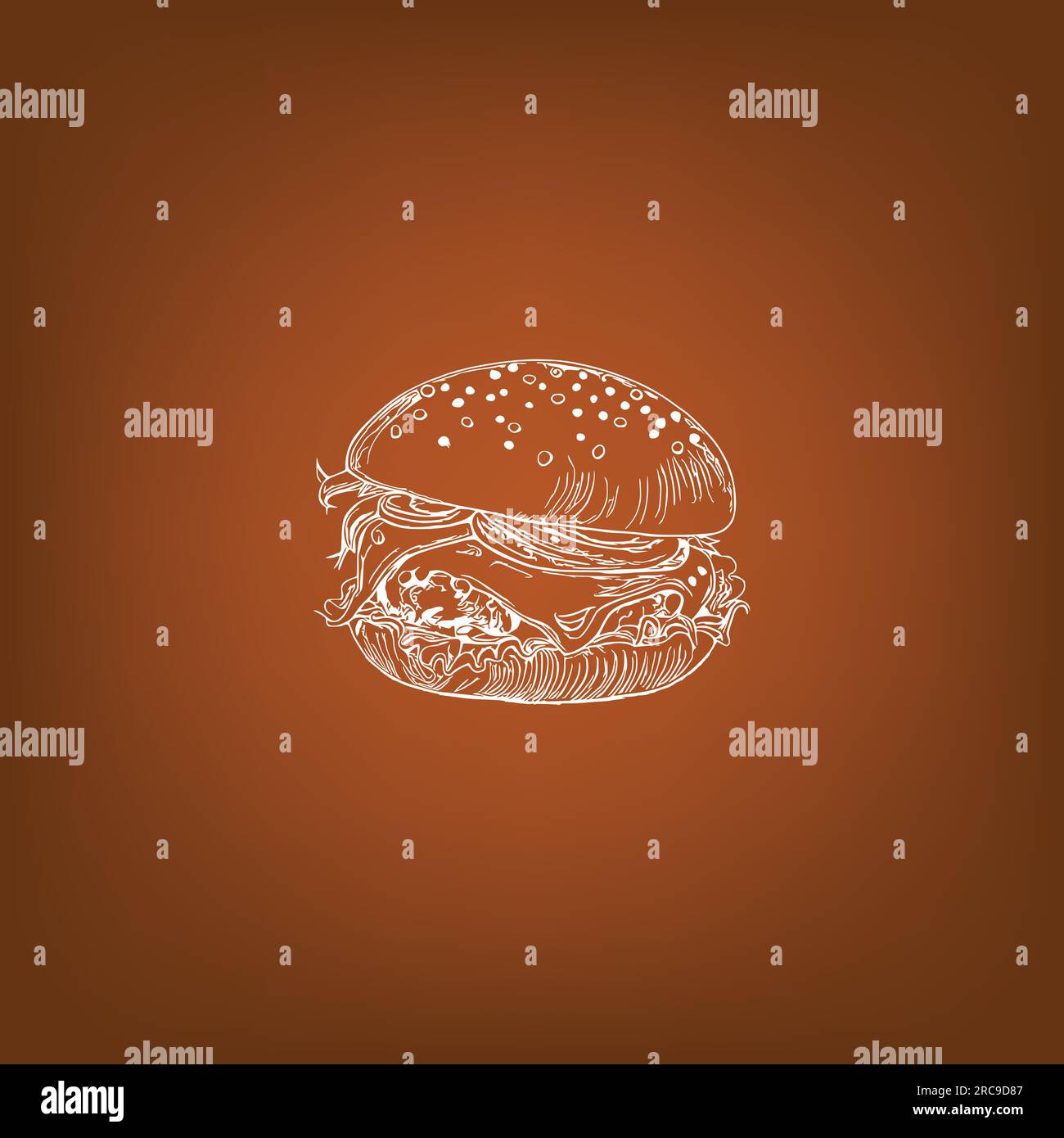 Big family meal vector hi-res stock photography and images - Alamy