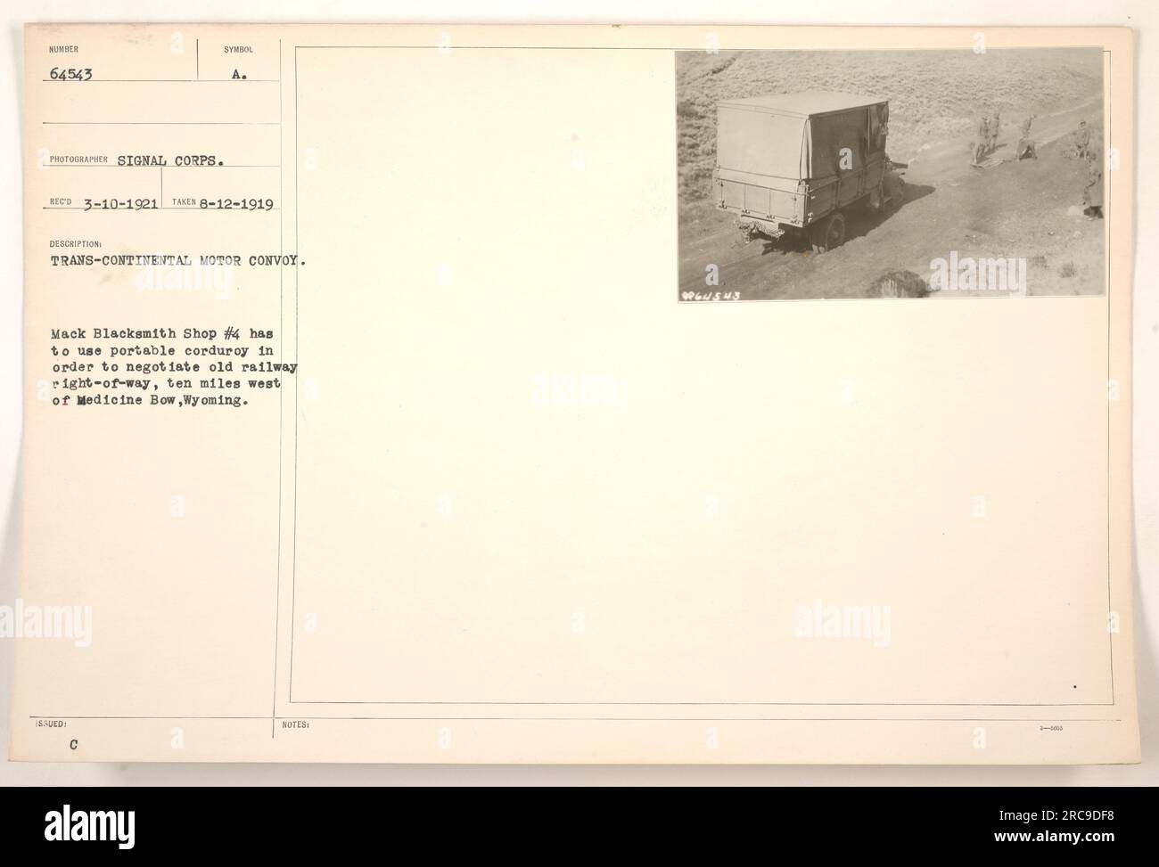 Trans continental motor convoy hi-res stock photography and images - Alamy