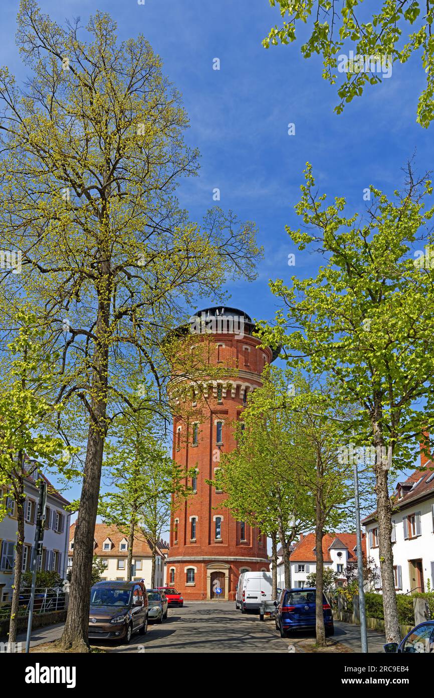 SchUM-Stadt, Wasserturm Speyer Stock Photo - Alamy