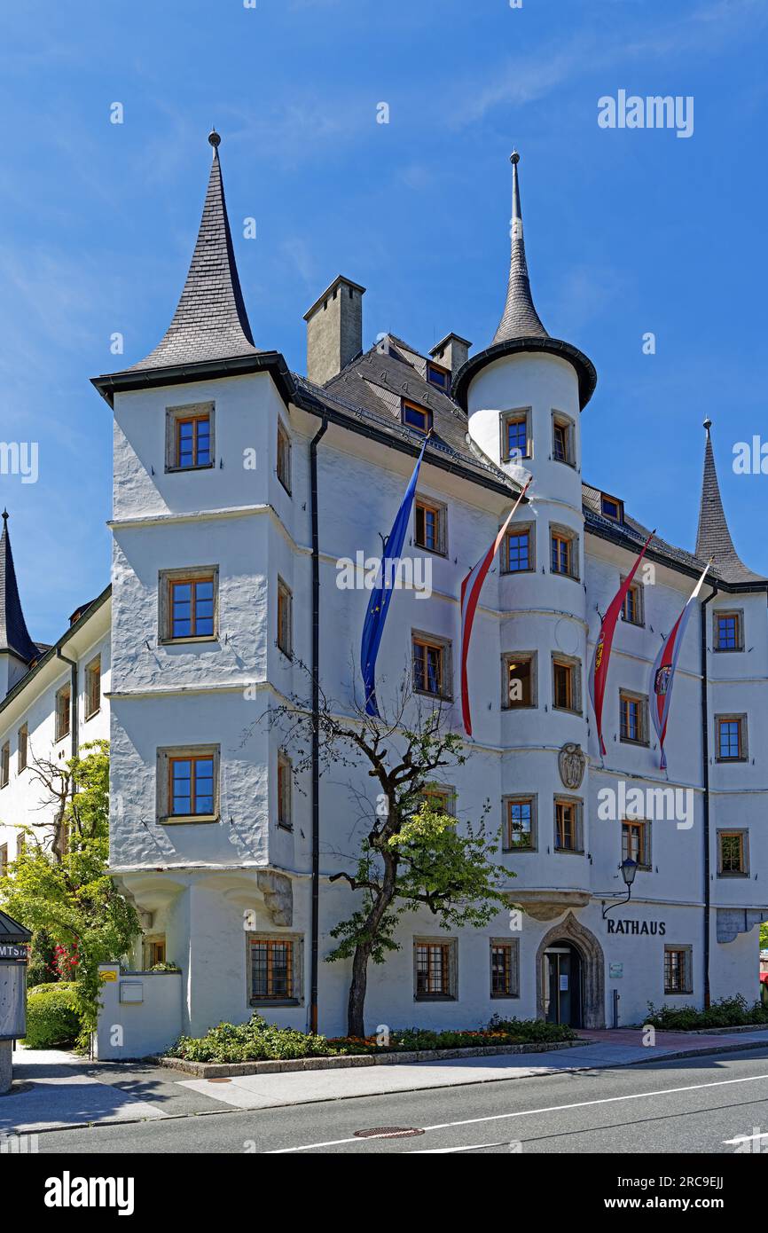 Schloß Rosenberg, Rathaus, Stadtgemeindeamt Stock Photo - Alamy