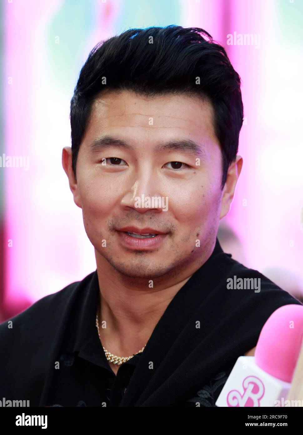 London, UK. 12th July, 2023. Simu Liu attends the "Barbie" European ...