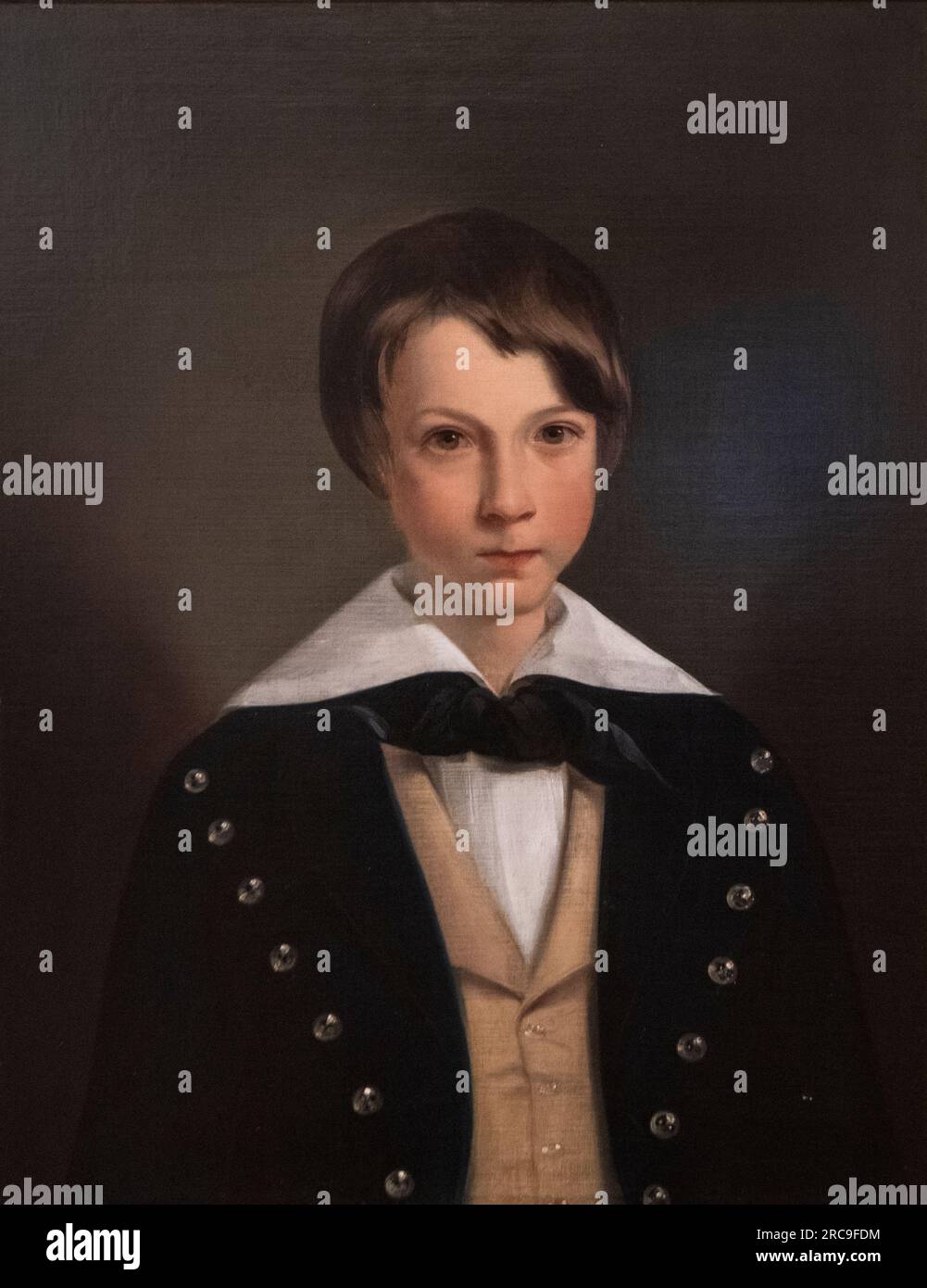 Child art portrait hi-res stock photography and images - Alamy