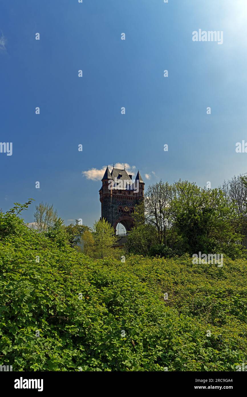 SchUM-Stadt, Nibelungenturm, erbaut 1897 bis 1900 Stock Photo - Alamy