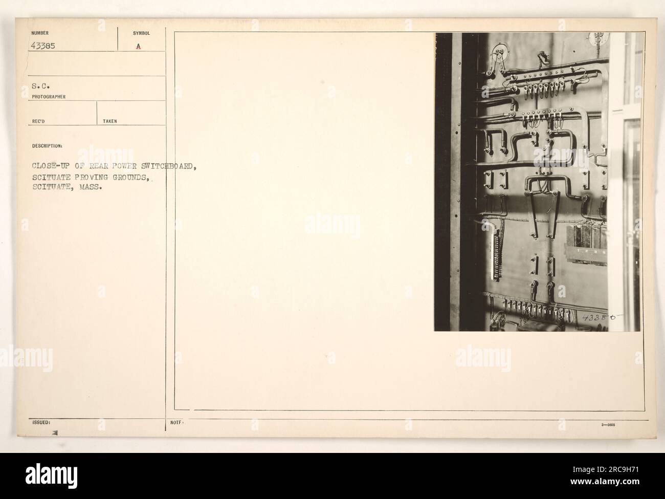 Rear power switchboard hi-res stock photography and images - Alamy
